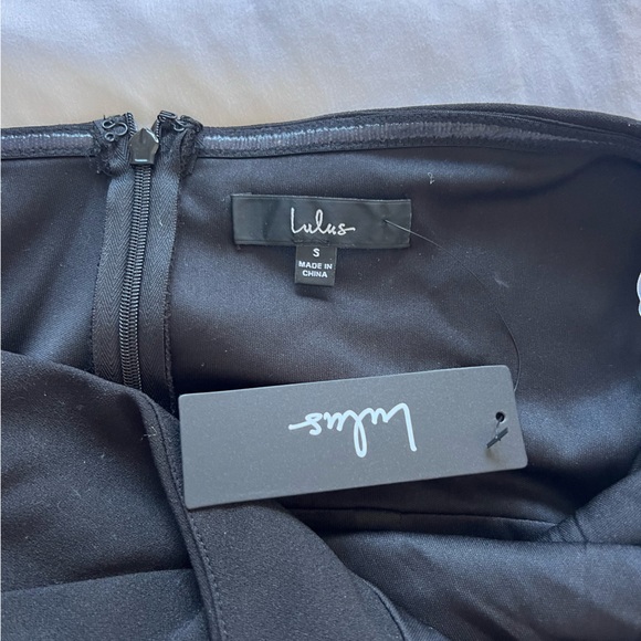 Lulus | Dresses | Lulus Black Asymmetrical Mermaid Maxi Dress | Poshmark